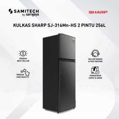Jual Kulkas Sharp 2 Pintu Sj 316 Hs Original, Murah & Diskon Maret 2024 ...