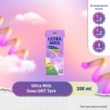 Jual Groceries - Ultra Milk Taro Susu Uht [200 Ml/ 12 Pcs] Di Seller ...