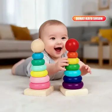 Jual Mainan Donat Susun 🏷️ Original Terbaru, Terlengkap, & Harga ...
