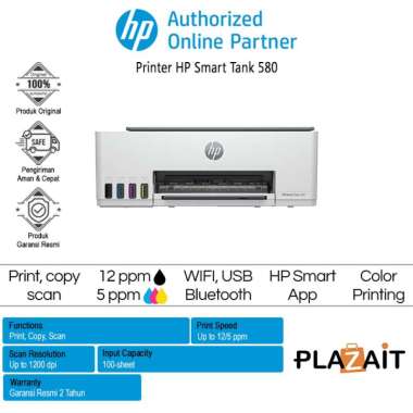 Printer Hp Smart Tank 580 🔥 - Terlengkap & Harga Terbaru Juni 2026