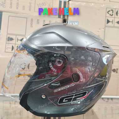 Helmet Gm Double Visor Half Face 🔥 Original & Harga Terbaru Juni 2026