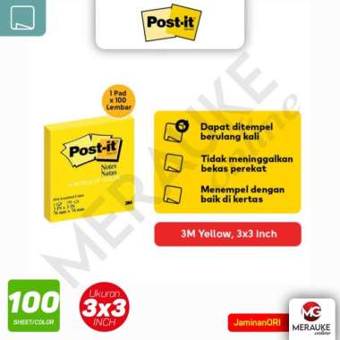 Jual Kertas Post It 654 Original Harga Termurah Juni 2024 | Blibli