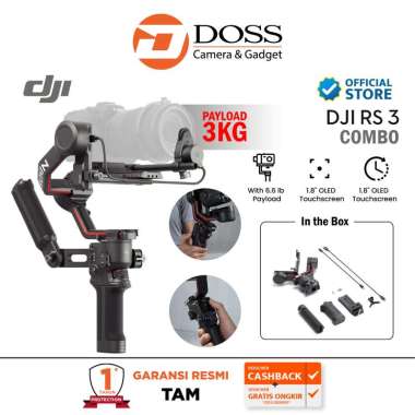 Jual Dji Rs 3 Combo Gimbal Stabilizer Original Murah - Harga Diskon Maret 2024 | Blibli