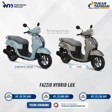 Yamaha Fazzio Otr Lampung 🔥 Harga OTR Terbaru Juni 2026