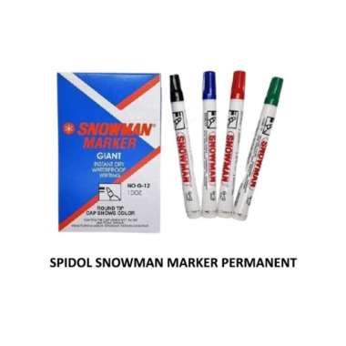 Harga Snowman Permanent Marker Terbaru Okt 2025 | BigGo Indonesia