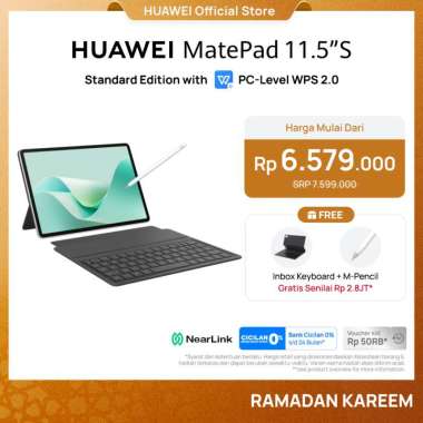 Promo HUAWEI Matepad Pro 12.2-inch Tablet | Pc-level Wps | Ultra Bright ...