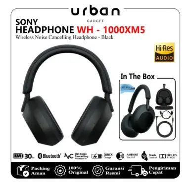 Sony Wh 1000 Xm5 Black Garansi Resmi Indonesia 🏷️ Harga Murah Juni 2026