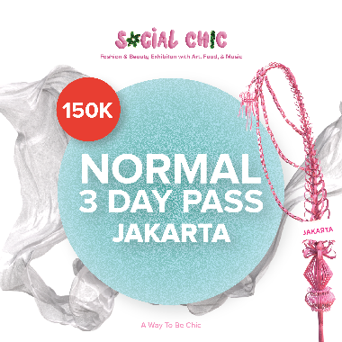 Jual Social Chic Jakarta - Normal Daily Pass Day 2 Di Seller Social ...