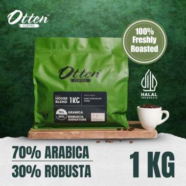 Jual Kopi Susu Blend 1kg Biji / Bubuk Kopi Komersial House Blend ...