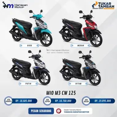 Motor Mio 🔥 Harga OTR Terbaru Juni 2026