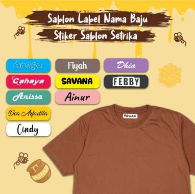 Jual Stiker Sablon Kaos 🏷️ Original Terbaru, Terlengkap, & Harga ...
