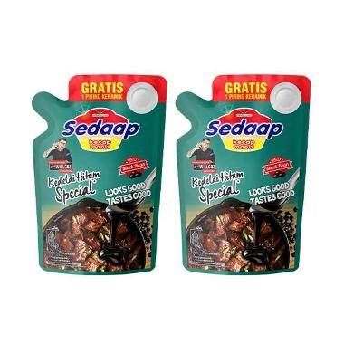 Promo Sedaap Kecap Manis Kedelai Hitam Special [725 G] Free Piring ...