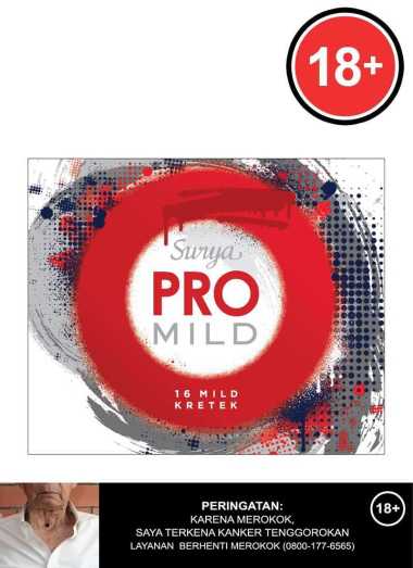 Rokok Surya Pro Mild 1 Bungkus 🔥 Harga Grosir Juni 2026