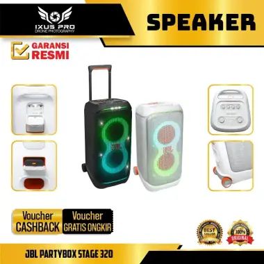 Speaker Portable Jbl 320 Garansi Resmi Indonesia 🏷️ Harga Murah Juni 2026