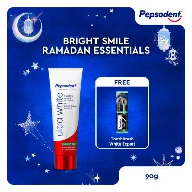 Promo [buy 1 Get 1] Pepsodent Ultra White Purified Shine Pasta Gigi [90 ...