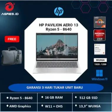 Hp Pavilion Aero 13 Inch - 🔥 Harga & Spesifikasi Terbaru Juni 2026