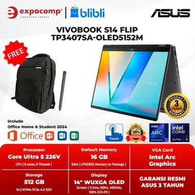 Asus Vivobook S 14 Flip - 🔥 Harga & Spesifikasi Terbaru Juni 2026