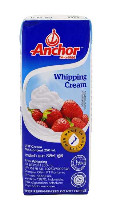 Jual Anchor Whipping Cream [250ml] Di Seller Blibli Express Pluit ...