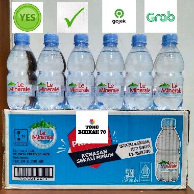 Promo Le Minerale Air Mineral Botol Mini Pet 330 Ml - ( 1 Dus Isi 24 Botol ) Diskon 9% Di Seller ...