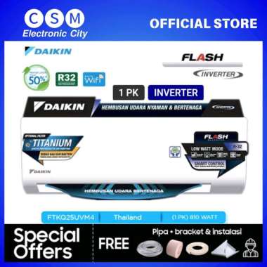 Ac Daikin Rkq25 Uvm4 🔥 Garansi Resmi & Harga Terbaru 2026