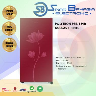 Jual Kulkas 2 Pintu Polytron Prb 159 Original, Murah & Diskon Oktober ...