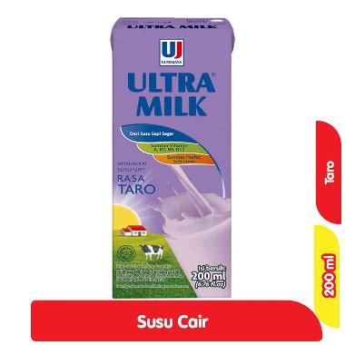 Jual Ultra Milk Susu Uht Taro 200 Ml Terbaru - Harga Promo Agustus 2023 ...
