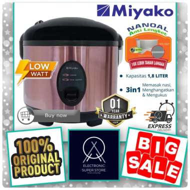 Rice Cooker Miyako Low Watt 🔥 Garansi Resmi & Harga Terbaru 2026