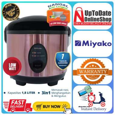 Rice Cooker Miyako Low Watt 🔥 Garansi Resmi & Harga Terbaru 2026