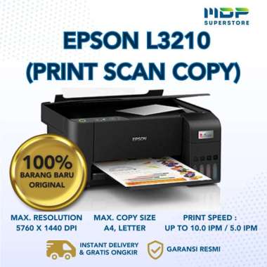 Printer Epson L3210 Ecotank 🔥 Harga & Spesifikasi Terbaru Maret 2025