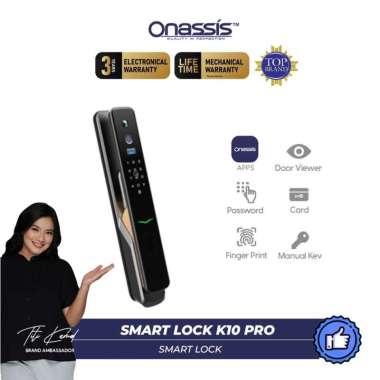Jual Onassis K10 Smart Lock Original, Murah & Diskon April 2023 | Blibli