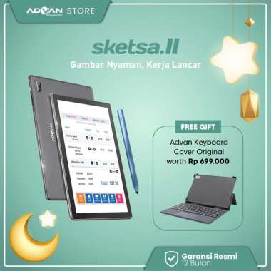 Promo Advan Tab Sketsa 2 Tiger T310 4GB / 64GB 10 Inch Android 11 ...