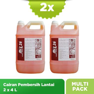 Promo Mill Eco Cairan Pembersih Lantai - Apel [4L] Diskon 30% di Seller ...