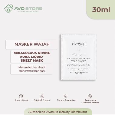 Jual Avoskin Miraculous Divine Aura Liquid Sheet Mask Terbaru - Harga ...