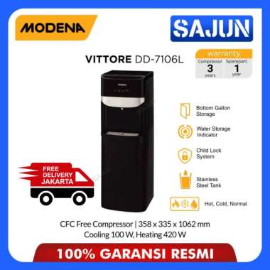 Promo Midea Yd1135as Dispenser Air Galon Bawah Low Watt- Hot - Normal ...
