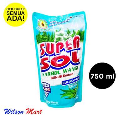 Jual Supersol Karbol Wangi Eucalyptus Termurah - Harga Grosir Terupdate ...