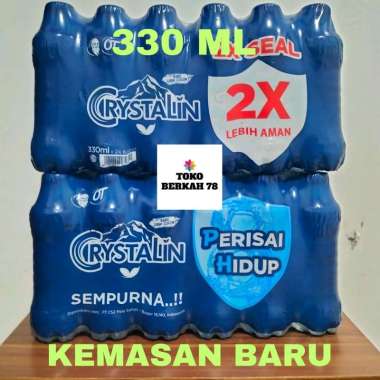 Jual Crystalline Air Mineral Botol 330 Ml Terbaru - Harga Promo Desember 2023 | Blibli
