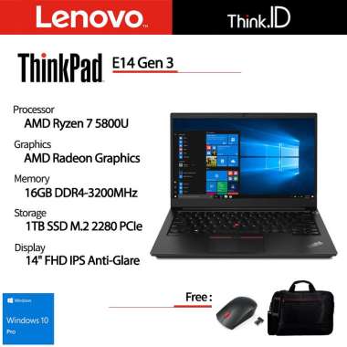 Jual Lenovo Thinkpad E Gen Original Murah Harga Diskon Juli Blibli
