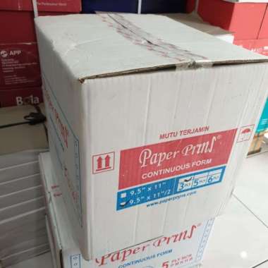 Promo Kertas Komputer Slip Gaji Carbonized Continuous Form Confidential ...