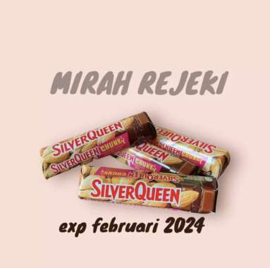 Harga Silver Queen Chunky Bar Almonds 30 gr hari ini Rabu, 10 Jan 2024 04.37 WIB