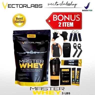 Jual Vectorlabs Master Whey Protein Kemasan Box 12 Sachet Susu Whey ...