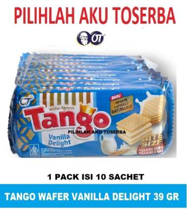 Jual Tango Wafer Vanilla 1 Dus Terbaru - Harga Promo Agustus 2023 | Blibli