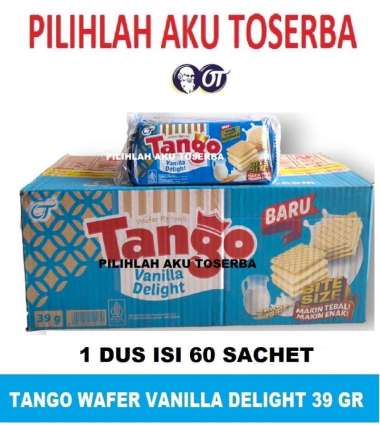 Jual Tango Wafer Vanilla 1 Dus Terbaru - Harga Promo Agustus 2023 | Blibli