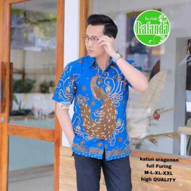 Jual Batik Modern Warna Biru Model Terbaru - Harga Promo Maret 2024 ...
