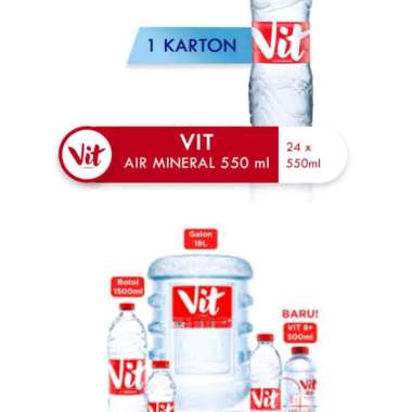 Jual Harga Vit Botol 550 Terbaru - Harga Promo Agustus 2023 | Blibli
