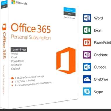 Jual Microsoft Office 365 Home Subscription Software Original Murah ...