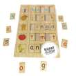 Jual Mainan Edukasi Puzzle Kayu Belajar Membaca dan Menulis di Seller ...