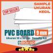 Jual SAMPLE Ukuran Kecil PVC Board 9mm (20cm x 10cm) di Seller PVC ...