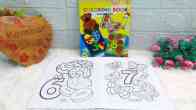 Jual IF-B95 Mainan Edukasi buku mewarnai anak Coloring Book Angka ...