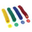 Jual 160 Counters Counting Chips Plastic Markers Mixed Colors for Game ...