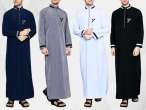 Jual Jubah Gamis Pria Baju Koko Model Pakistan Pakaian Muslim Arab Yanura15 di Seller Jam ...